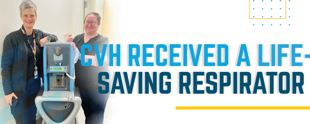 The Comox Valley Healthcare Foundation received a life-saving Technegas ...